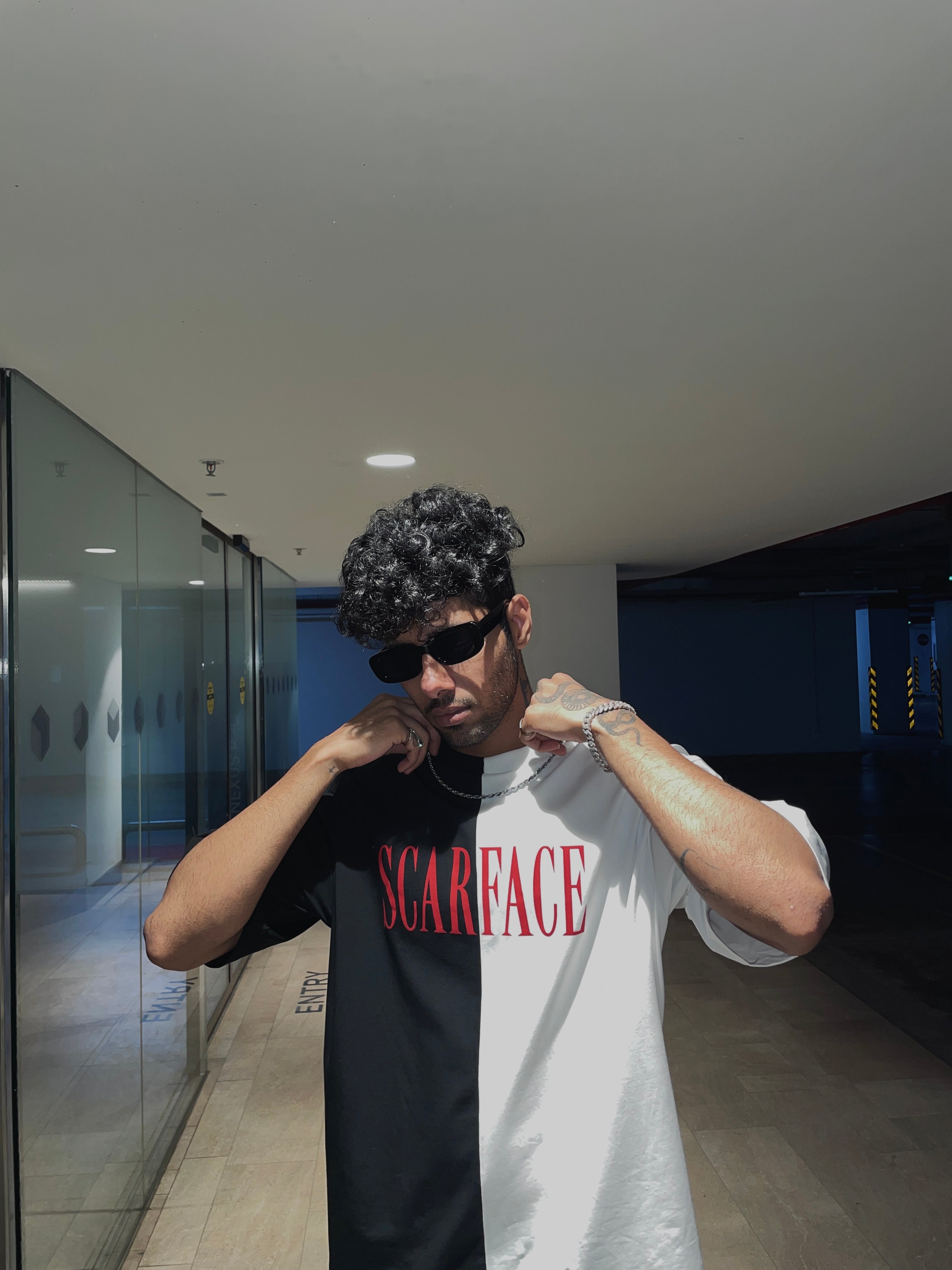 Scarface Reflective Oversize T-shirt